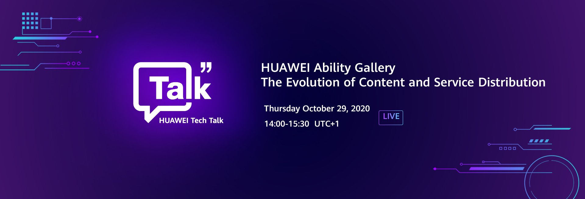 HUAWEI Tech Talk-Phrase 4 | HUAWEI Developers