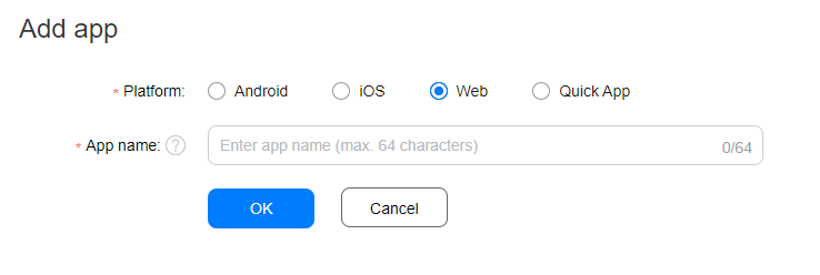 Configuring App Information in AppGallery Connect (Web)