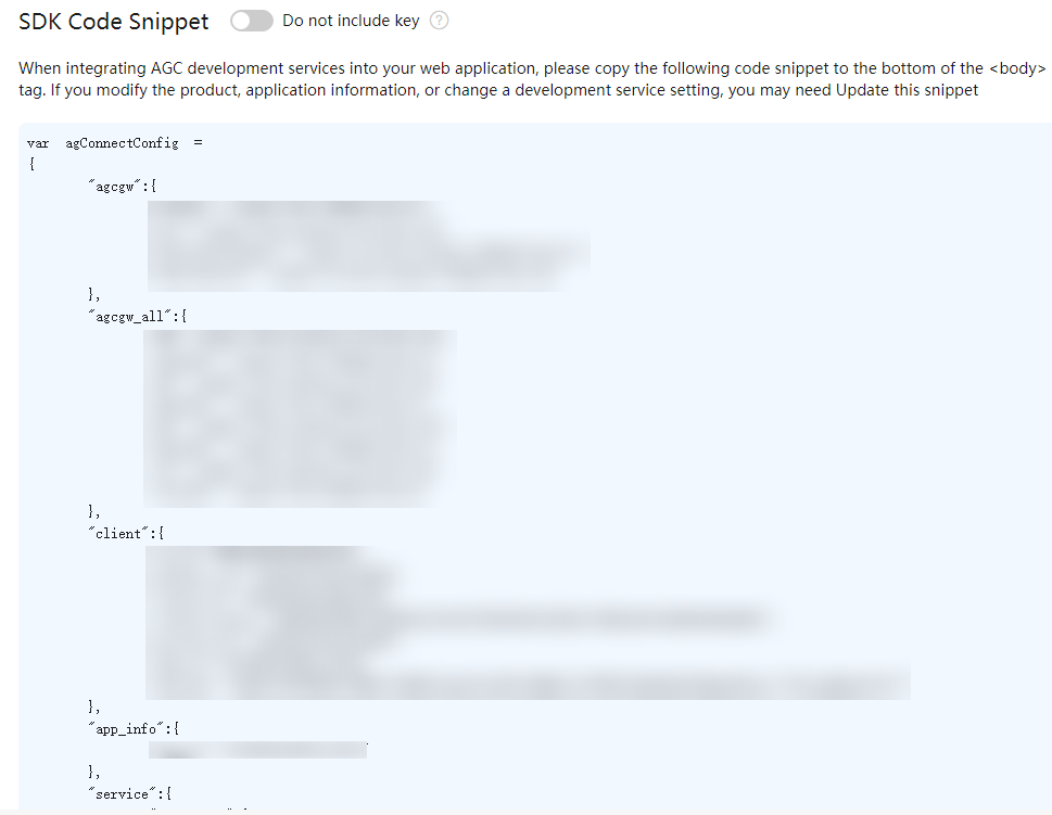Configuring App Information in AppGallery Connect (Web)