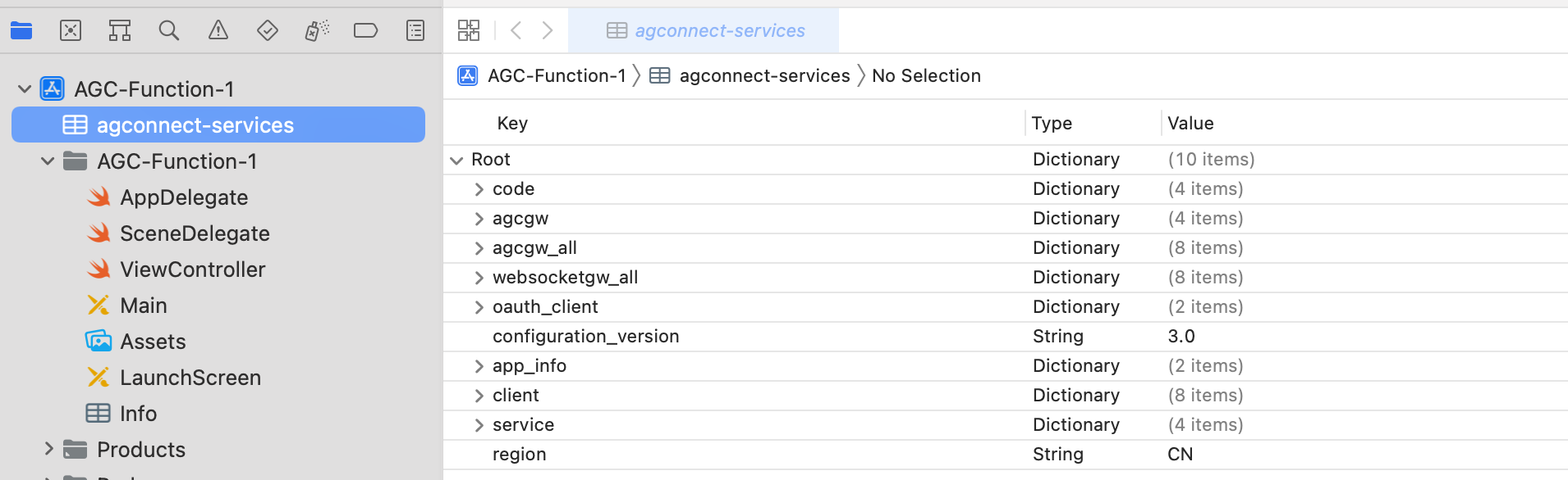 Cloud Functions for iOS