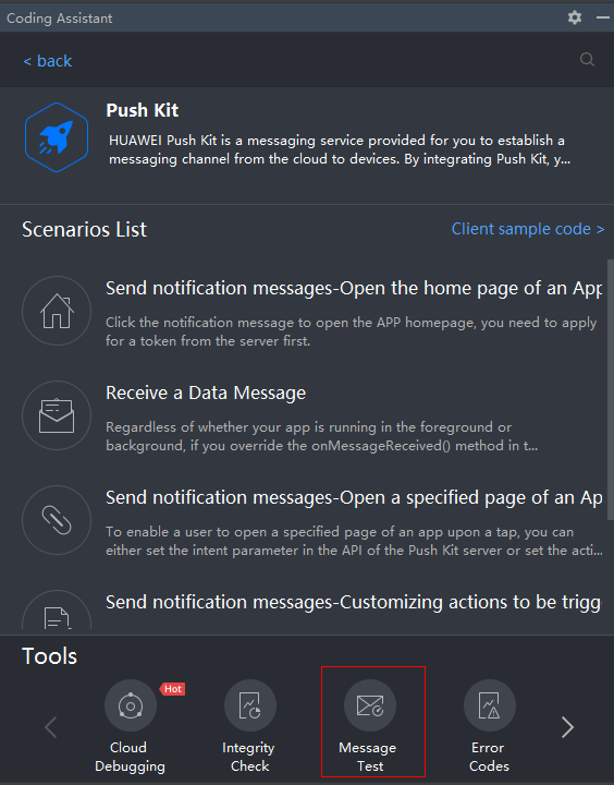 Push Kit (HMS Toolkit)